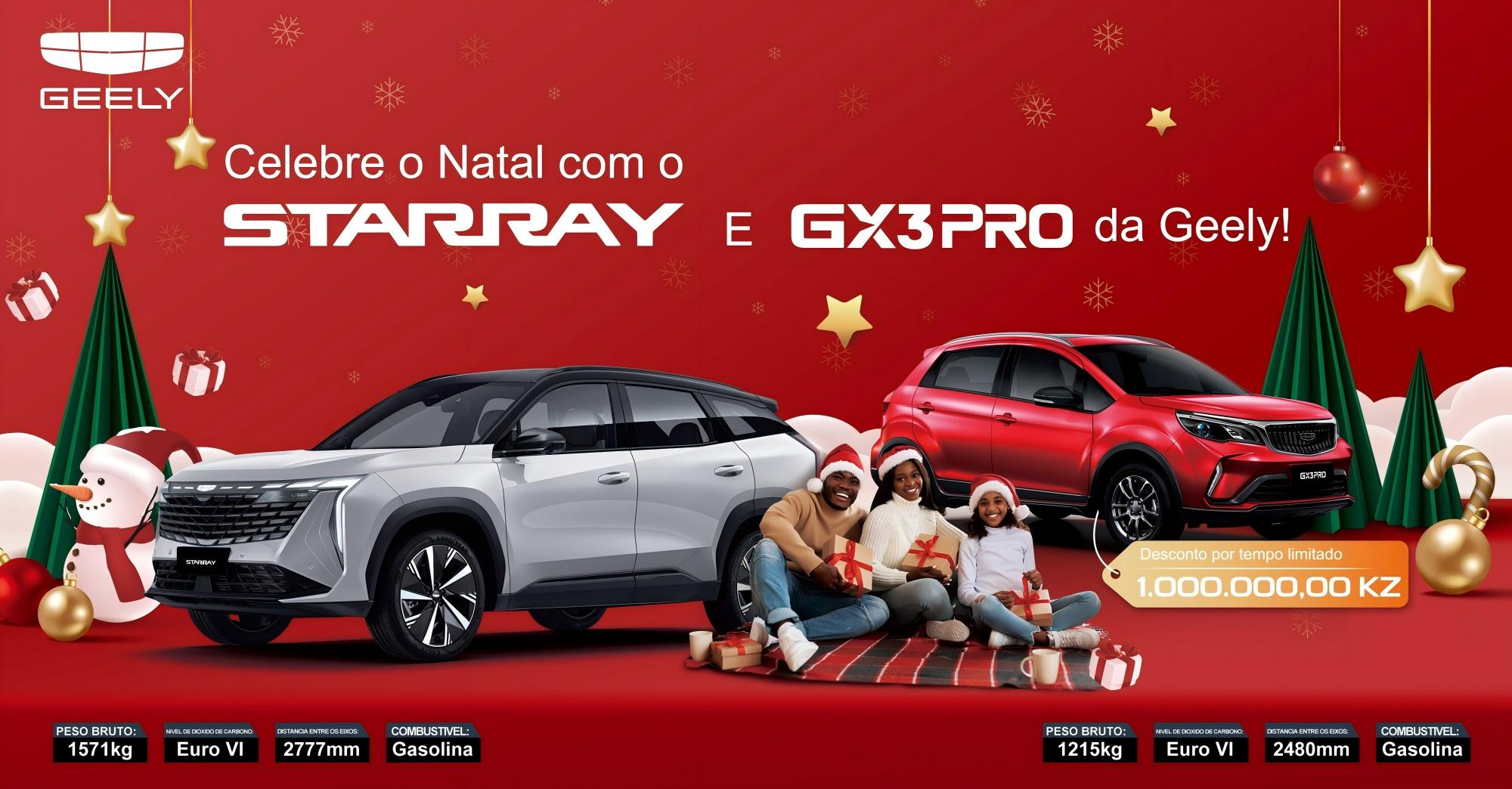 Promoções – Geely Angola